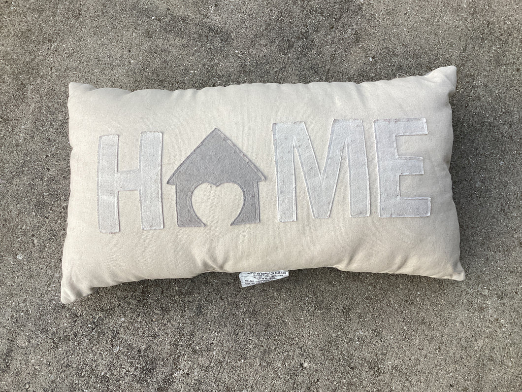 Home pillow approx 2ft Long - Pillows & Throws – Indy Kids Popup Consignment Sale